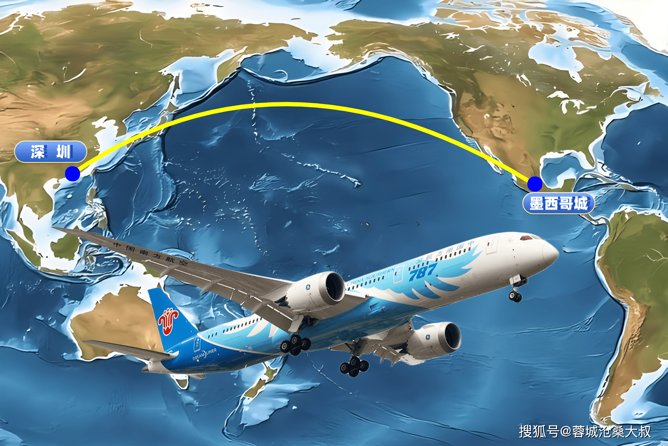 2024全球十大最长航线排行榜再刷新：中国有两条！排名第一和第九_远程_飞行时间_飞机