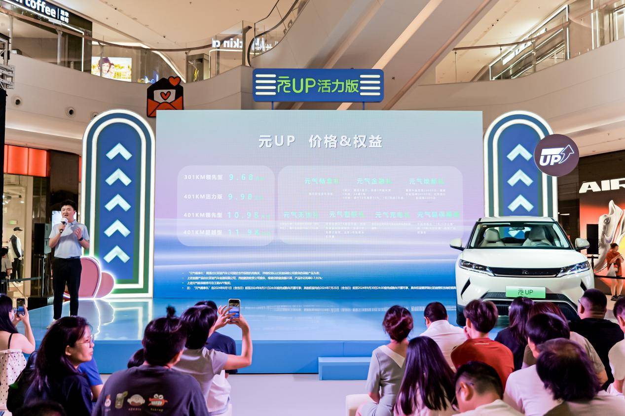 年轻人的第一台车，元UP加推401KM活力版9.98万元，全系限时送全车保险！_搜狐汽车_搜狐网