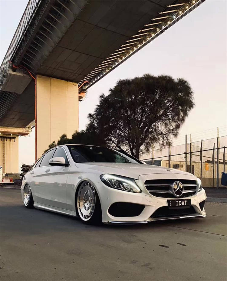 奔驰C级改装AIRBFT气动避震案例_搜狐汽车_搜狐网