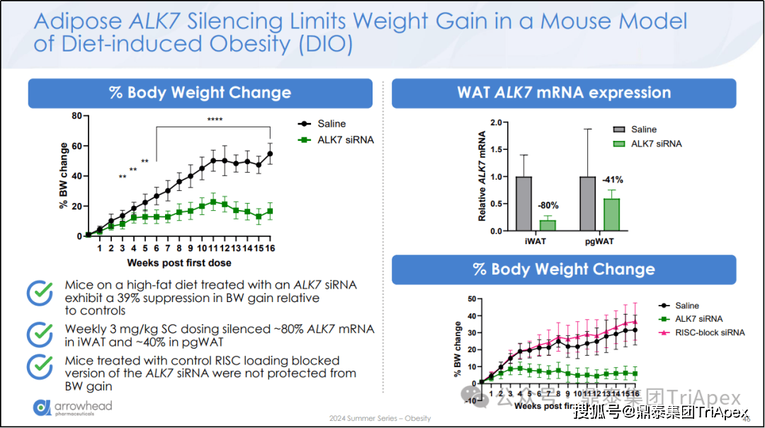 不怕贴秋膘！ ALK7 siRNA 脂肪递送、精准减脂，鼎泰 KBI 打造影像学小蛮腰_today_临床_药物