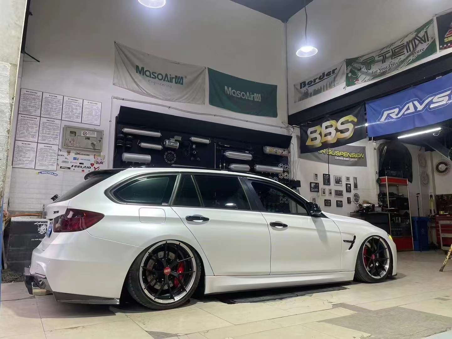 宝马 3 系瓦罐版：AIRBFT 气动避震赋予的改装艺术_搜狐汽车_搜狐网