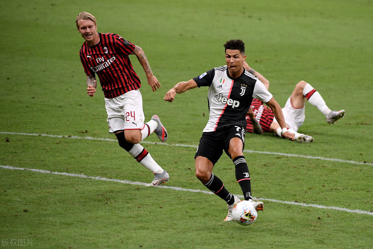 周五006 意超杯 尤文图斯VSAC米兰，期间虽有起伏，却始终是足坛焦点。_防守_进攻_球员