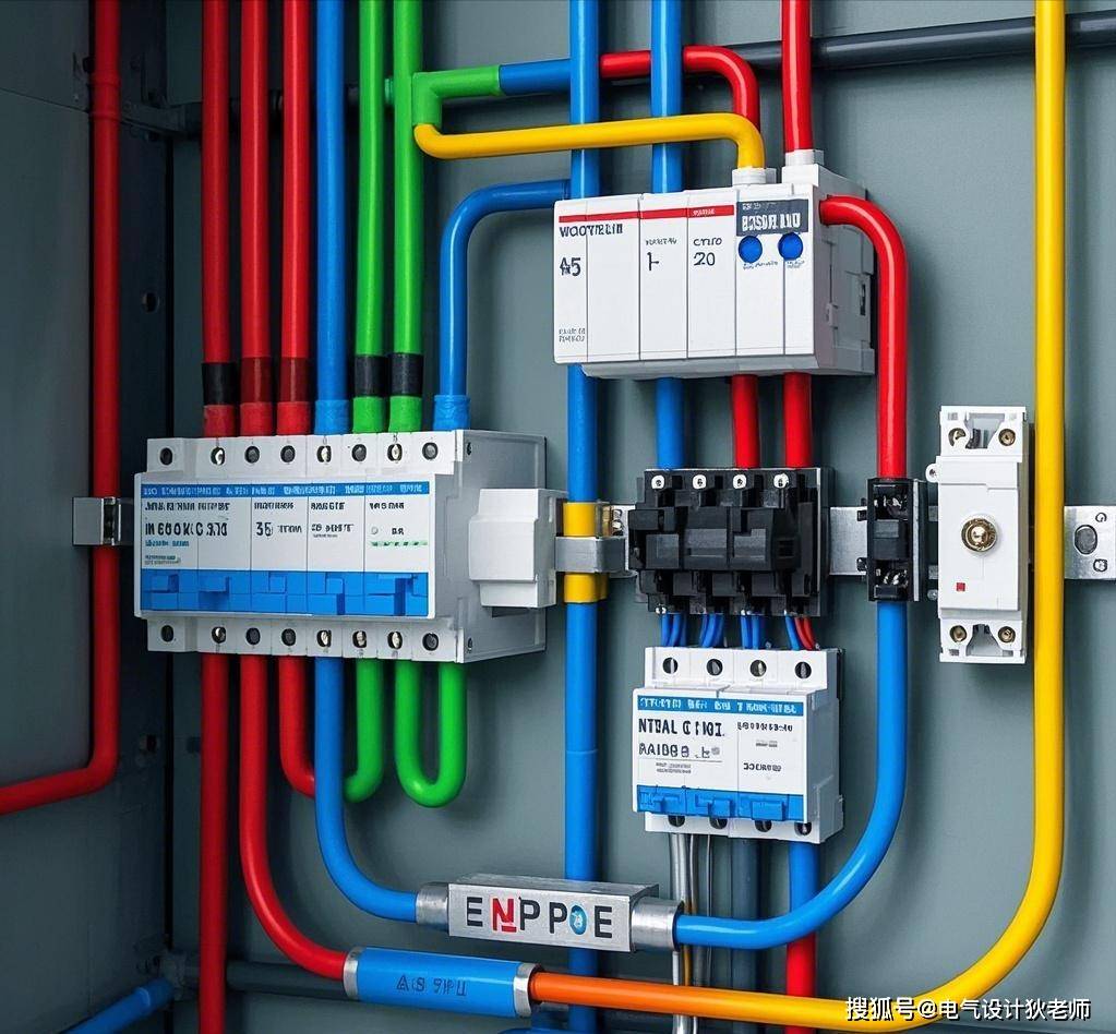 建筑电气难题：TN-C-S 系统 PEN 线分离，先接中性线还是 PE 母排？_接地_电源_故障