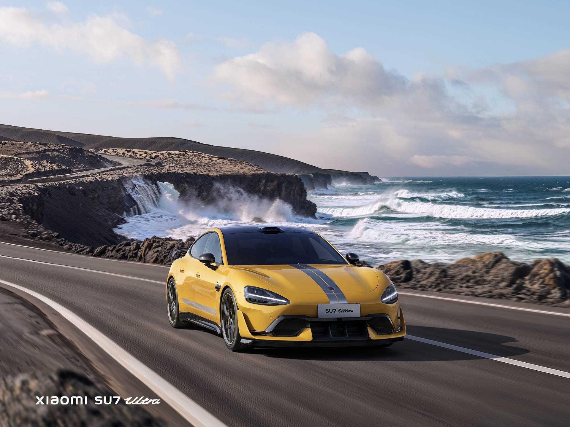 将于2月27日上市 小米SU7 Ultra绿车色官图发布_搜狐汽车_搜狐网