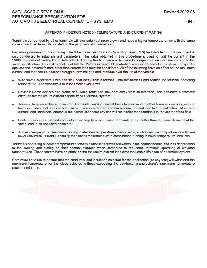 汽车连接器最常使用的测试标准SAE/USCAR-2 REBISION 8_搜狐汽车_搜狐网