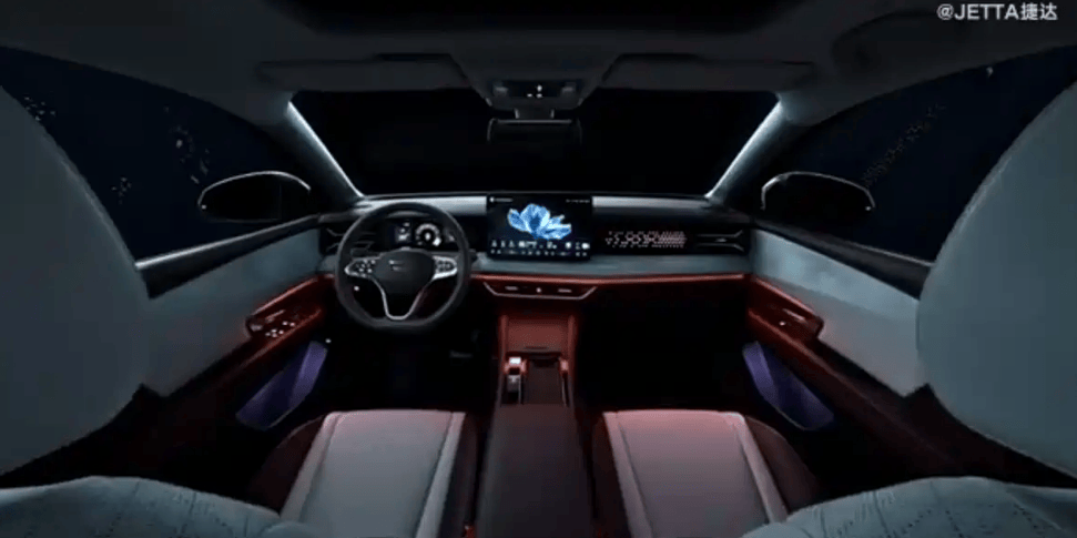 定位中型SUV/配1.4T动力 捷达VS8内饰官图发布_搜狐汽车_搜狐网