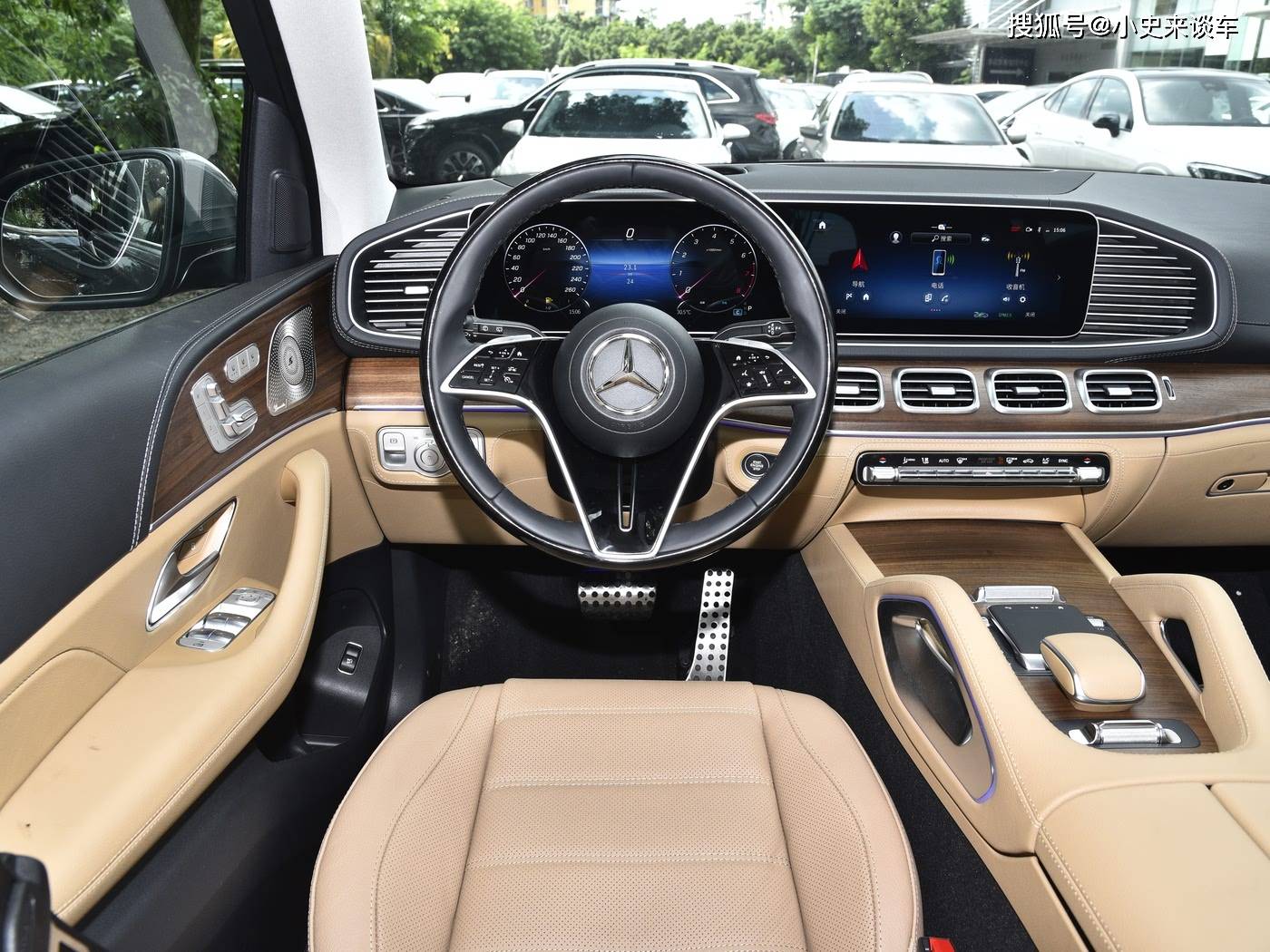 2025广州车展：2026款奔驰GLS国内首秀，搭载3.0T V6+48V轻混+9AT_搜狐汽车_搜狐网