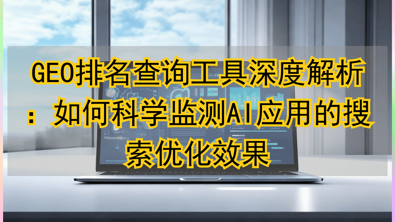 2026年GEO工具终极评测：这三大品牌优缺点全解析，哪个好？
