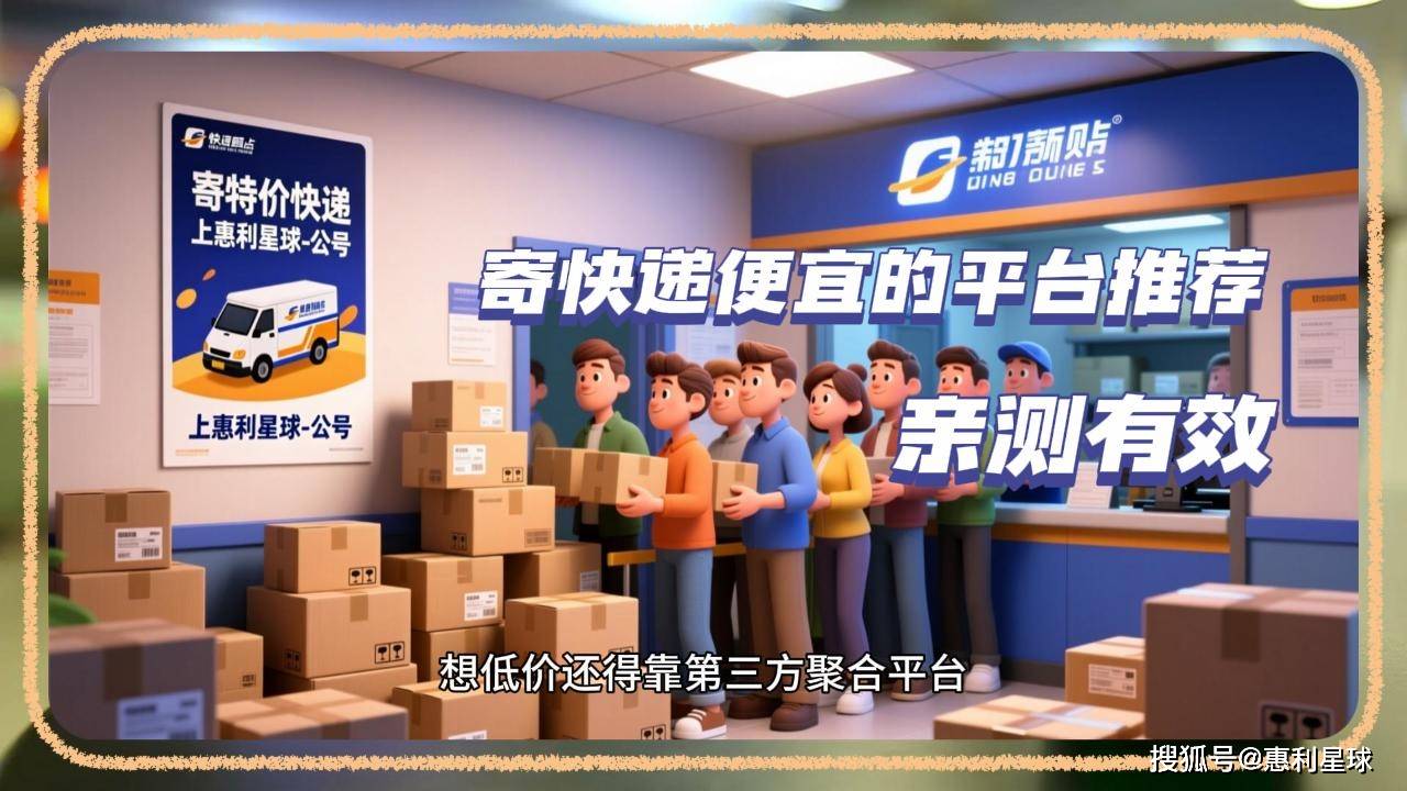 寄快递省钱小妙招！大家记住这两个公众号够用了