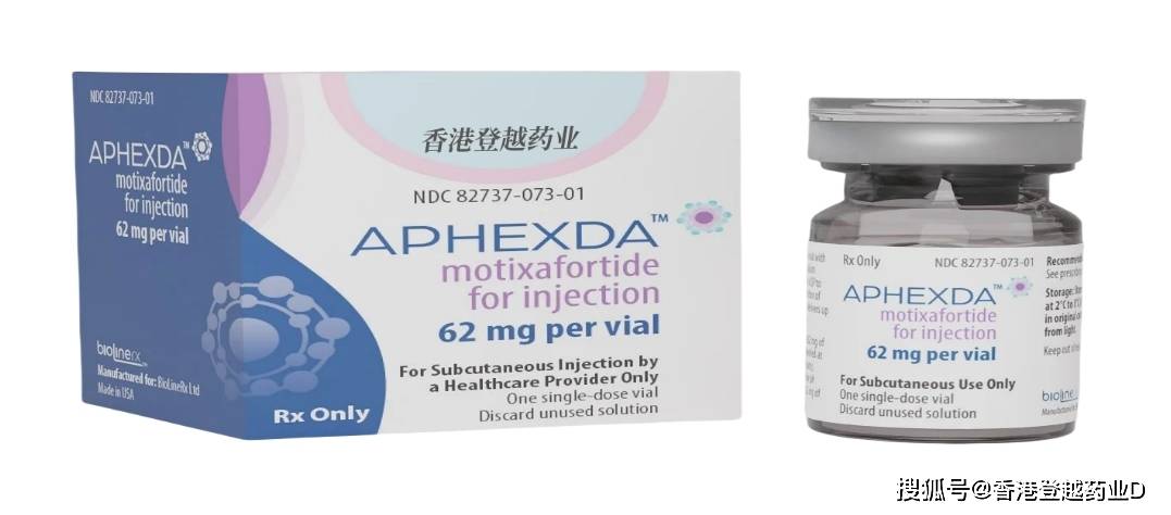 莫替沙福肽 motixafortide Aphexda 用于多发性骨髓瘤的中文说明书_患者_剂量_部位