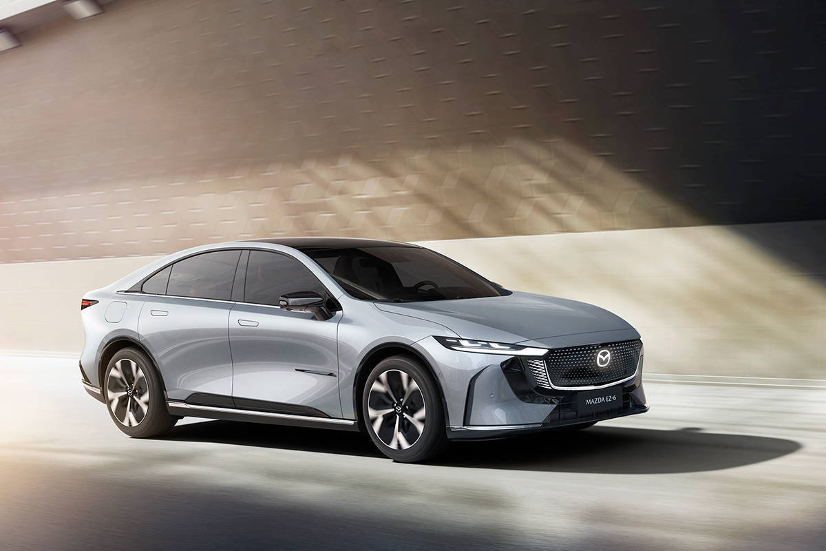 长安马自达EZ6新车登场，13.98万元起售价引关注！_搜狐汽车_搜狐网