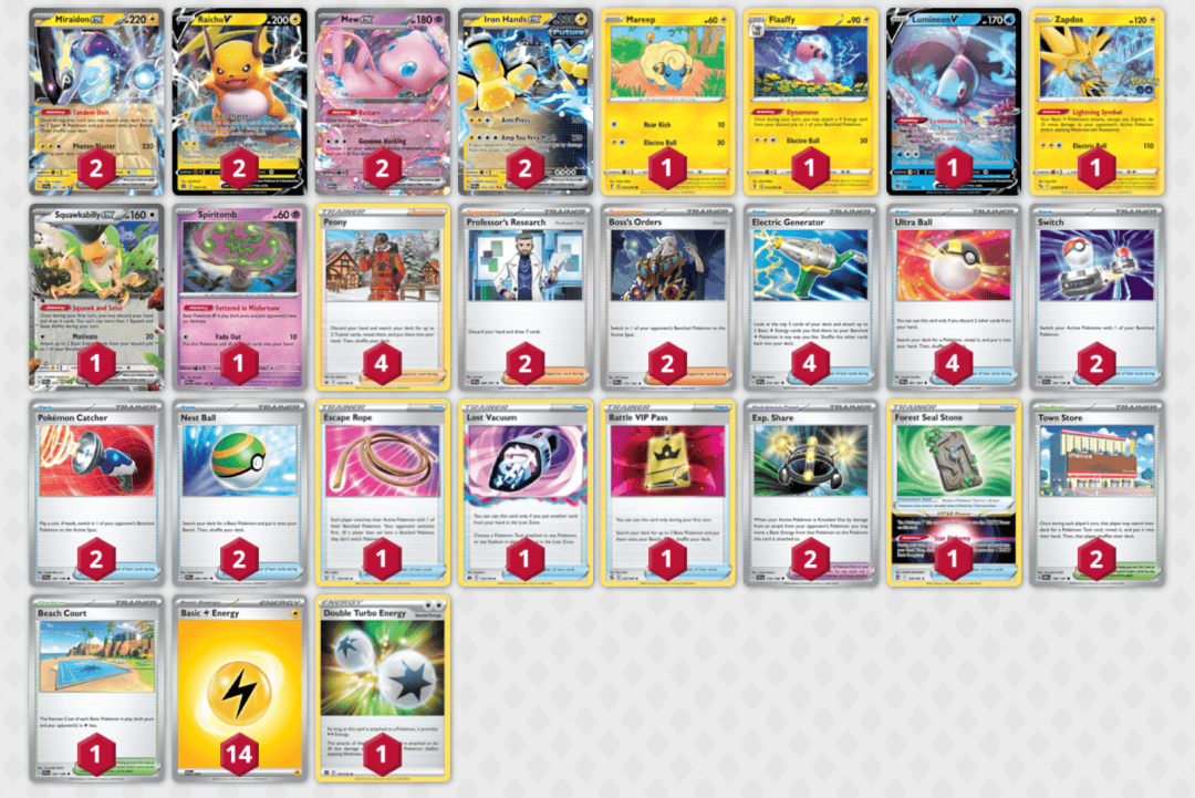 宝可梦卡牌PTCG温哥华R赛八强卡组！_亚军