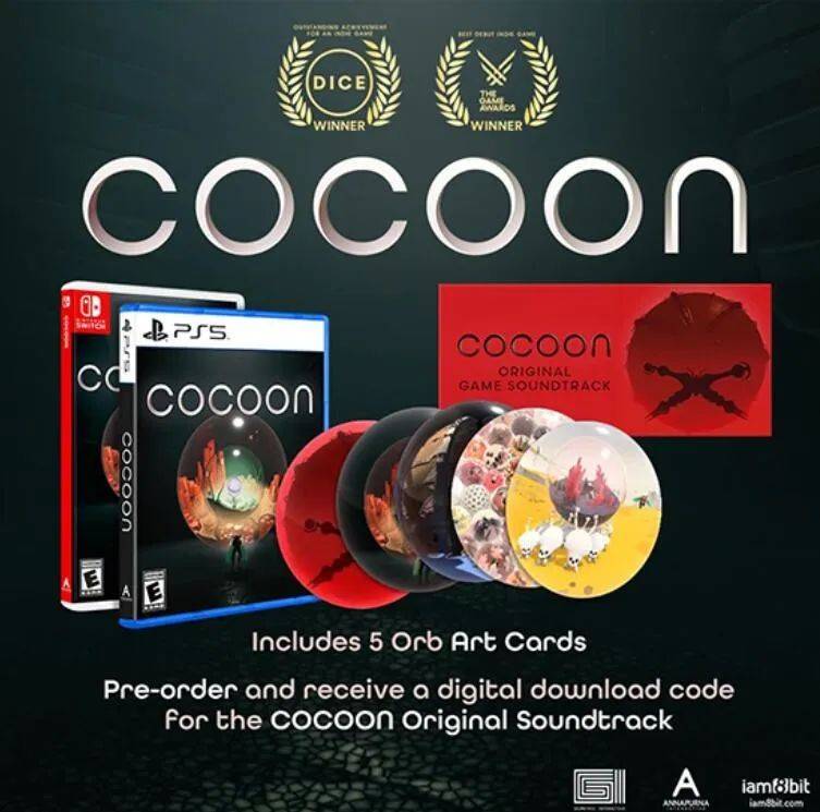 TGA获奖游戏《Cocoon》将推出实体版 包括NS｜曝《不羁联盟》或引入《刺客信条》阵营_内容_模式_售价