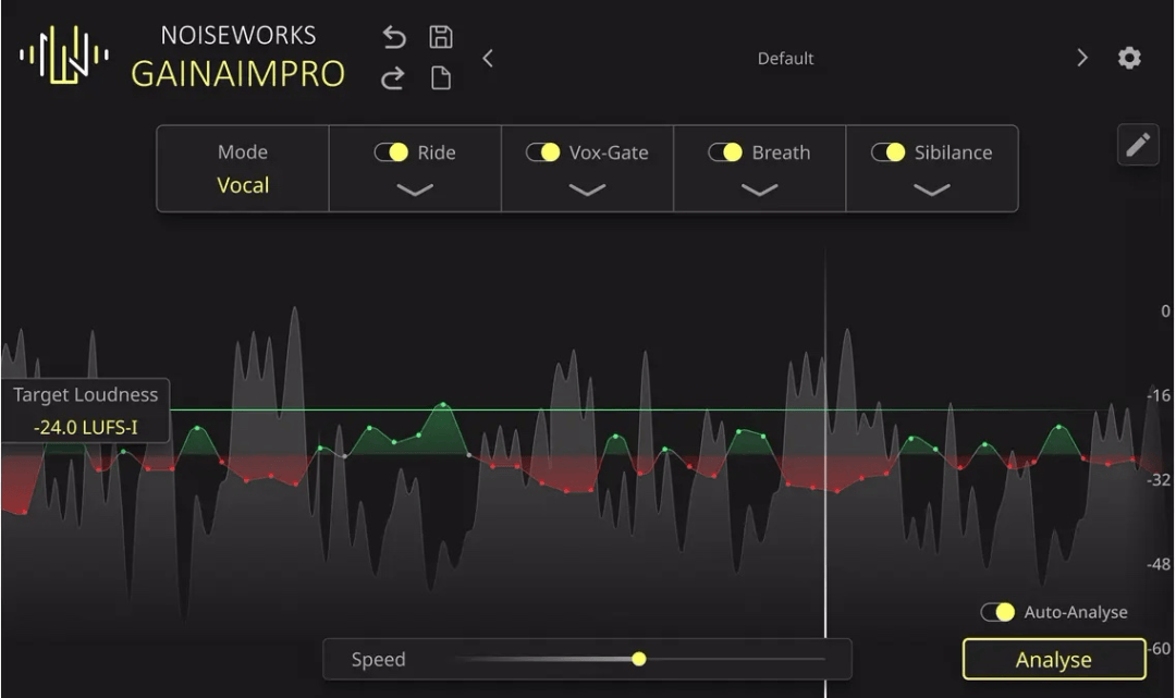 NoiseWorks GainAimPro v1.0.2 智能人声语音处理 - 效果器 / 插件 音频应用
