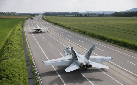 这门绝活，中美俄空军都在苦练_高速公路_演练_战斗机