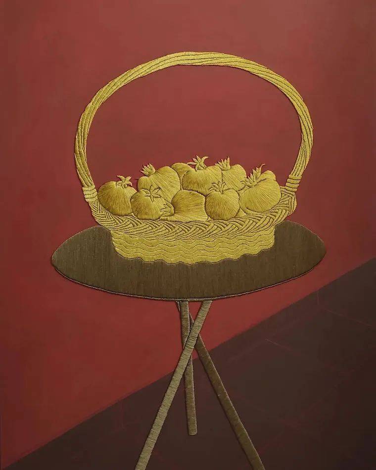 如画的金色刺绣，异域风情扑面而来！_格拉·梅马吉_手工_创作