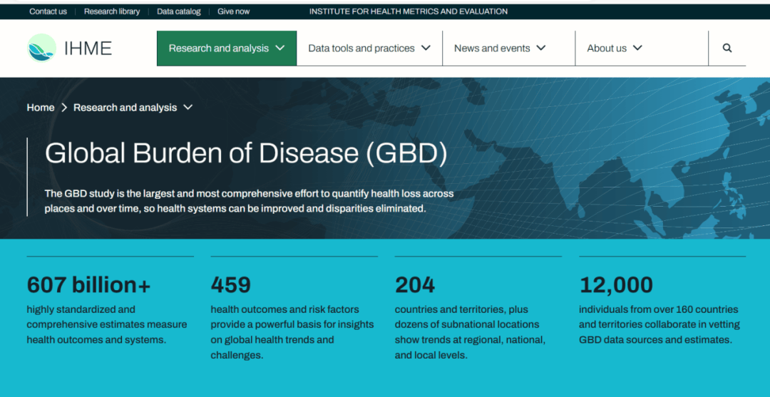 揭秘：零实验 GBD 数据库挖掘，直击 IF = 20.3 一区 SCI 科研思路_研究_疾病_全球