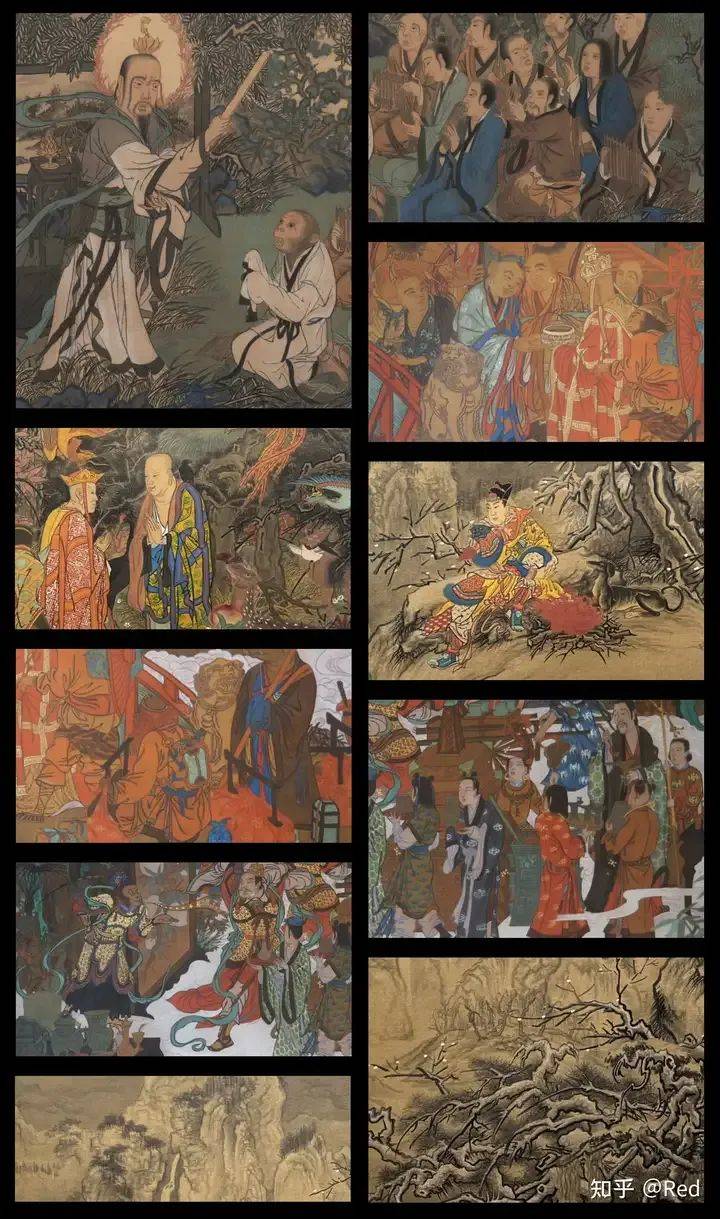 《黑神话：悟空》幕后制作揭秘：壁画和古建筑竟是这样做出来的！_游戏_传统_画面