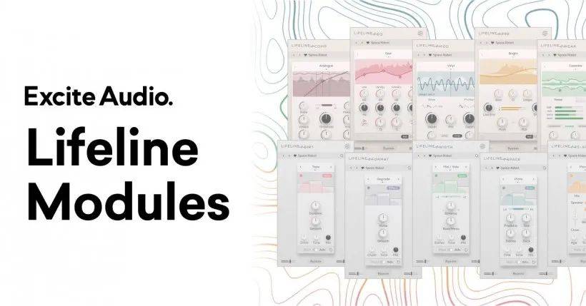 Excite Audio 发布十款独立效果器插件套装 Lifeline Modules_Expanse_Console_模块