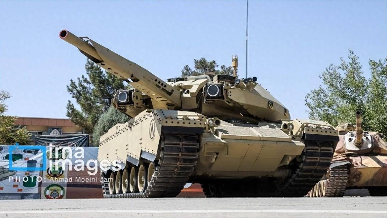 老掉牙的美国坦克，让伊朗魔改的很科幻，估计美国人都认不出来_苏莱曼_图片_装甲