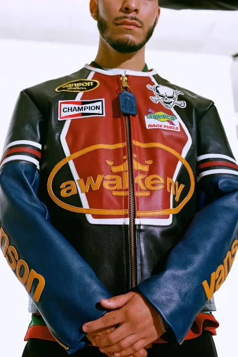 首度与皮衣品牌 Vanson 联名，Awake NY 发布 2024 全新秋冬系列｜HB Daily_外套_Street_Fabric