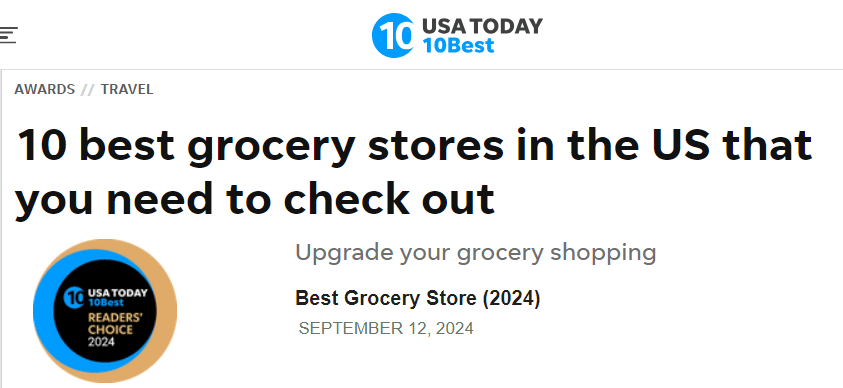 2024最佳杂货店出炉! 第一不是Costco,竟是它?_Market_Hy-Vee_美国