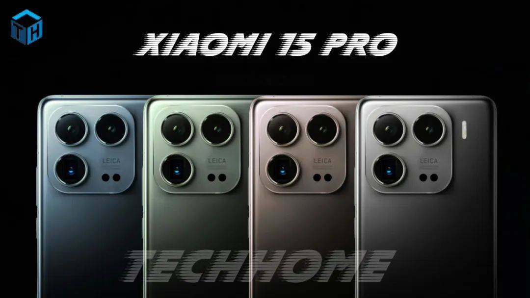 小米 15 Pro 最新渲染图出炉，矩阵镜组 + 后置三摄方案，预计首发骁龙 8 Gen 4_系列_镜头_方面
