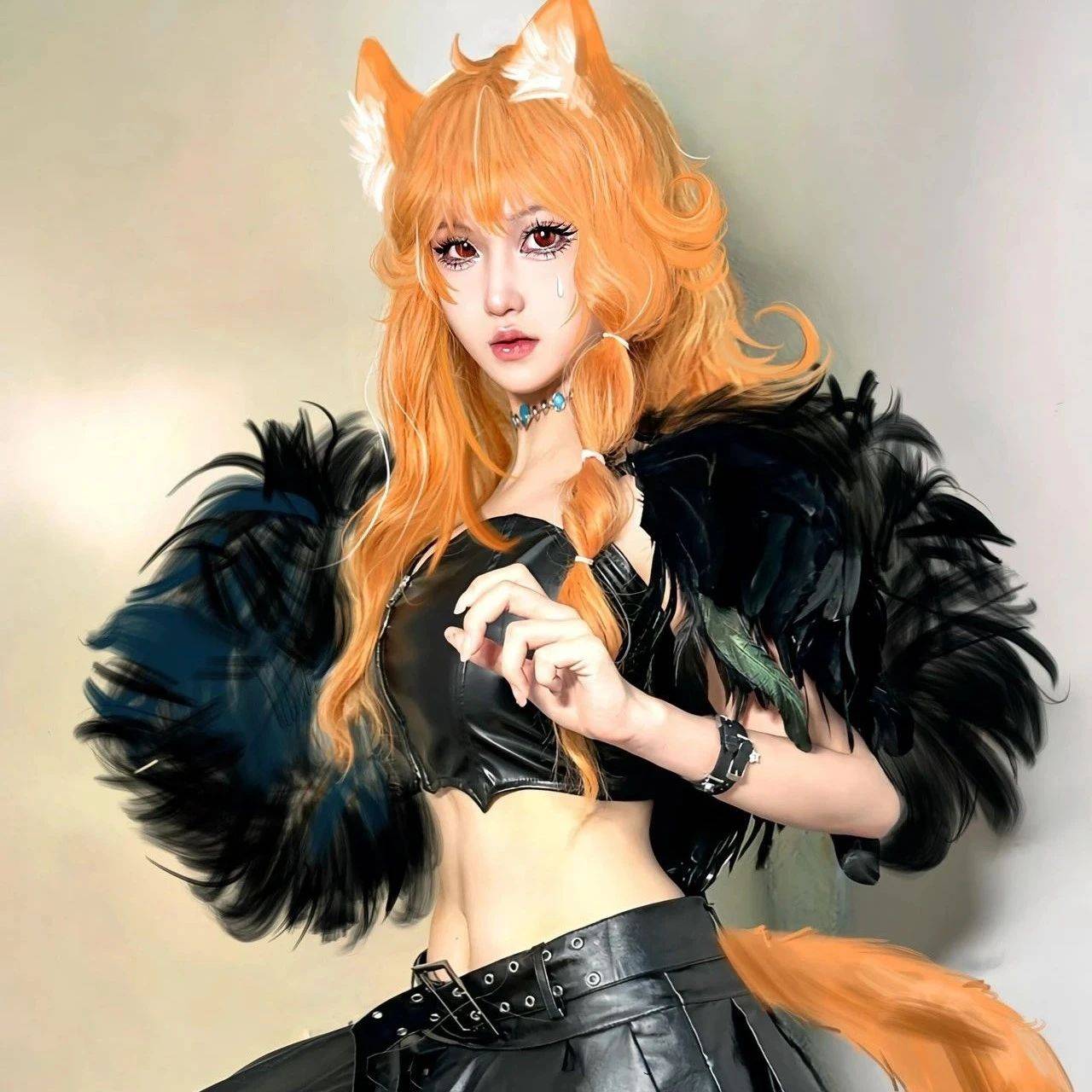 海贼王娜美巨人国cos，优雅小贼猫，这服装和还原度谁能不爱呢 来自