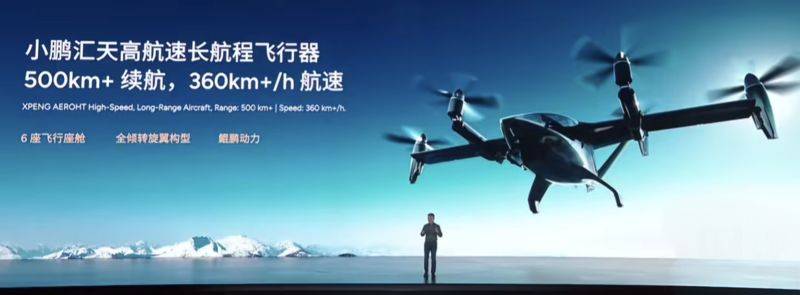 小鹏全倾转旋翼飞行汽车x5发布 续航超500公里售价200万元内搜狐汽车搜狐网