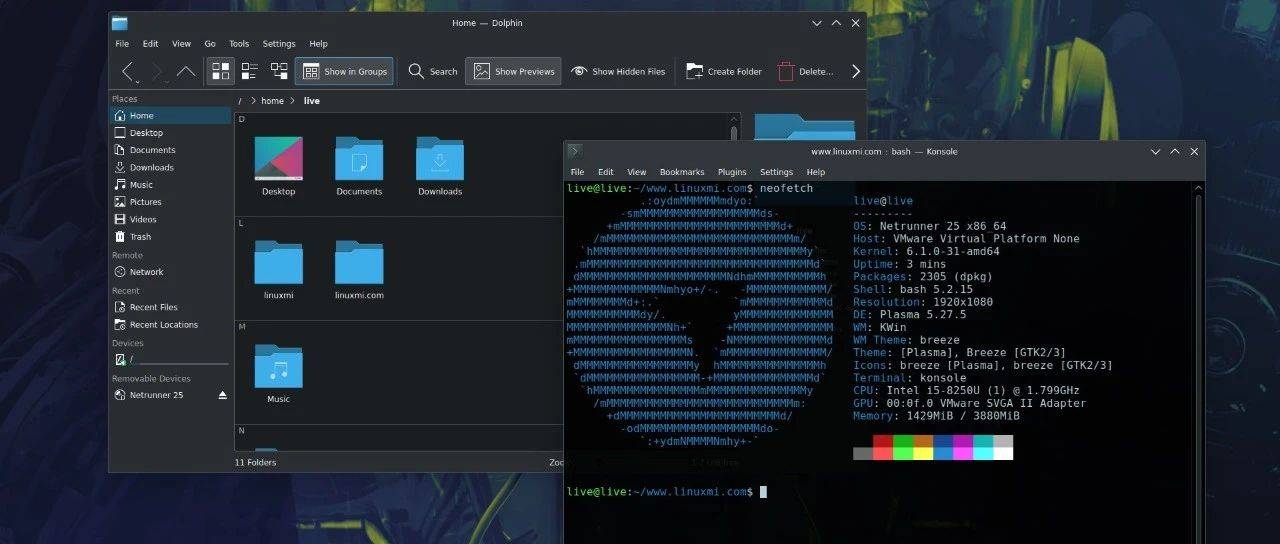 全新 Netrunner 25 来袭！Debian 12 与 KDE Plasma 打造流畅稳定的桌面环境_用户_Linux_esr