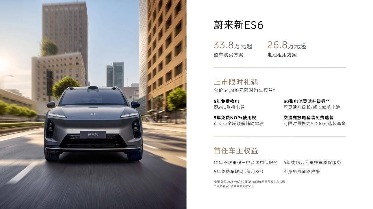 蔚来新ES6、新EC6豪华进阶，智能电动SUV市场再掀波澜！_搜狐汽车_搜狐网