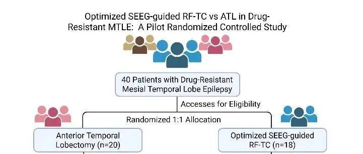 成果发表丨赵国光、单永治团队发表自主优化的SEEG-RFTC与传统ATL治疗难治性内侧颞叶癫痫的RCT_患者_研究_认知