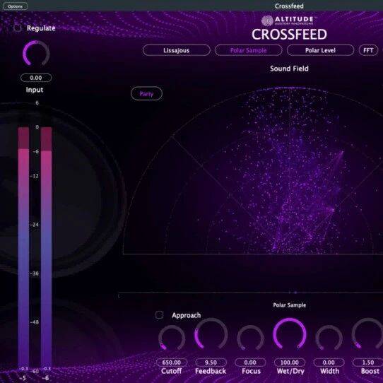 福利：Altitude Audio 送出免费的耳机混音监测插件 Crossfeed_处理_监听音箱_交叉
