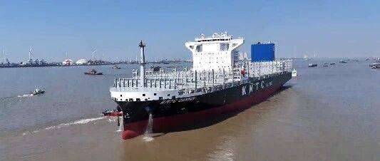 新船档案｜“KMTC DAMMAM”号集装箱船_Lepta_造船_系统