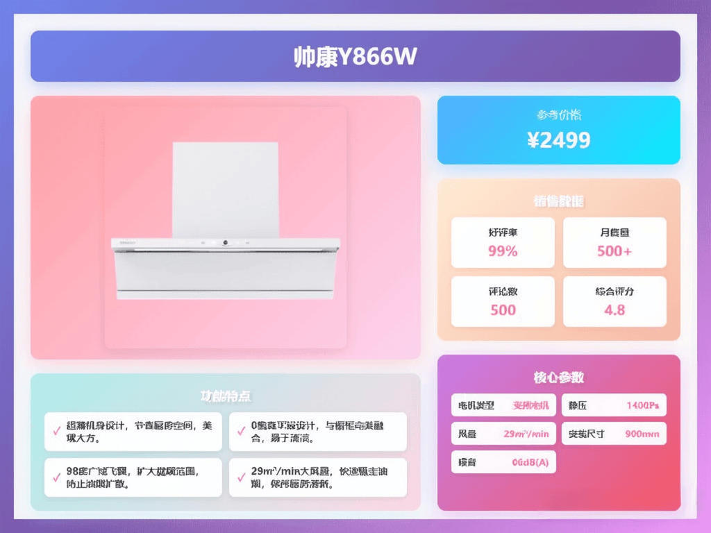 帅康与老板油烟机：性价比之争，热销款推荐！_设计_吸力_功能